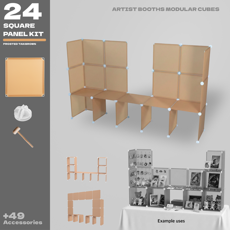 Artistbooths | Modular Artist Alley Booth Setup & Display Kits